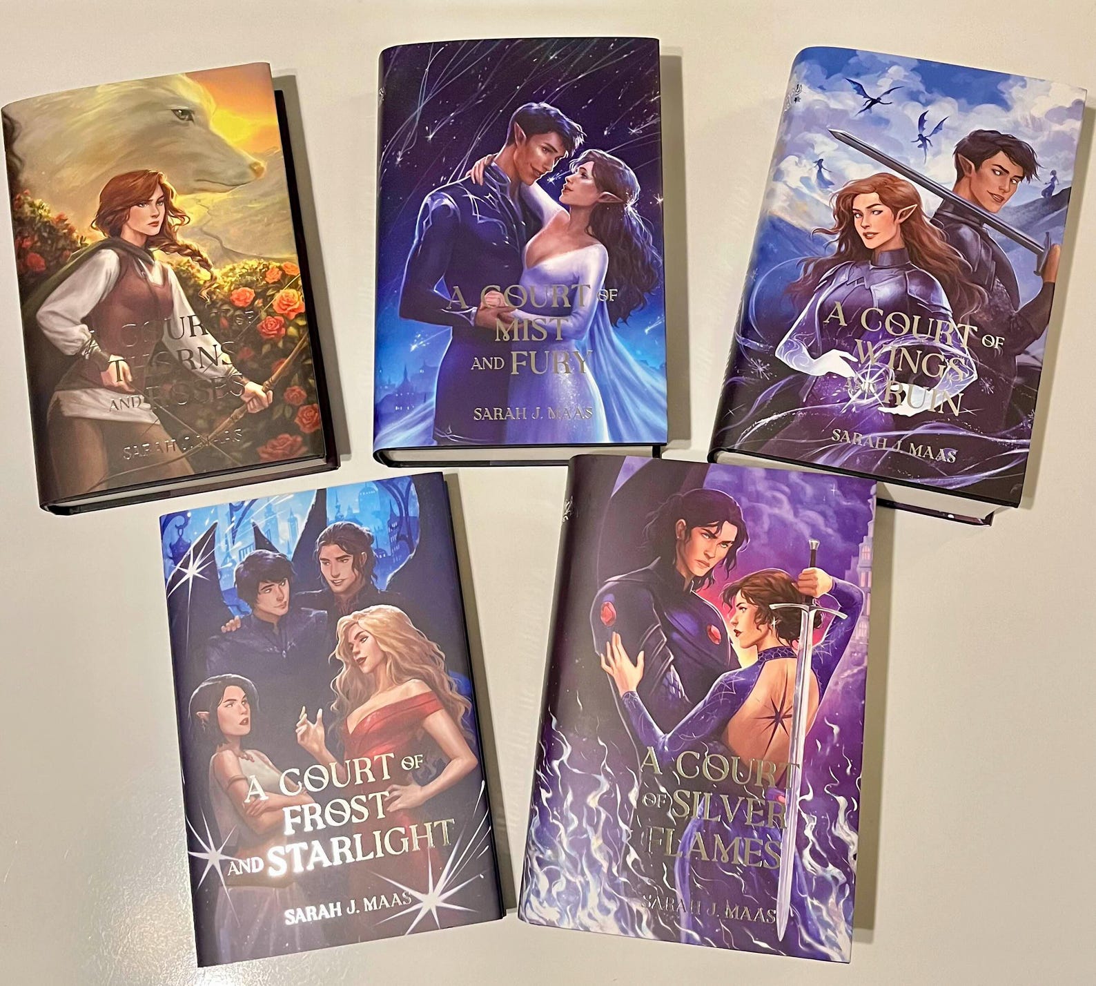 ACOTAR Dust Jackets - Etsy