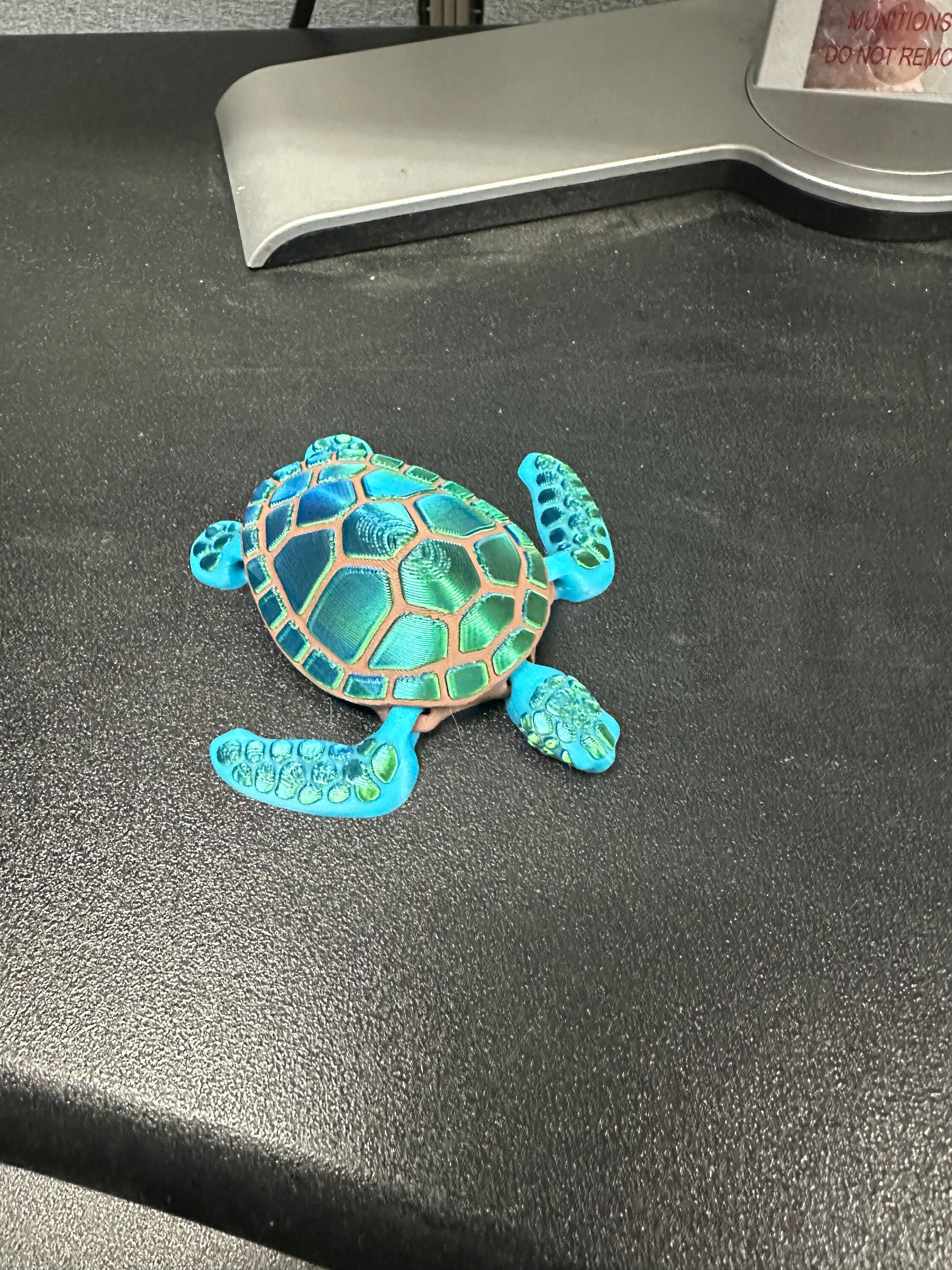 3D Printed Articulated Turtle - Etsy