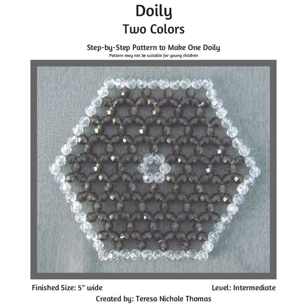 Beaded Doily Pattern - Etsy