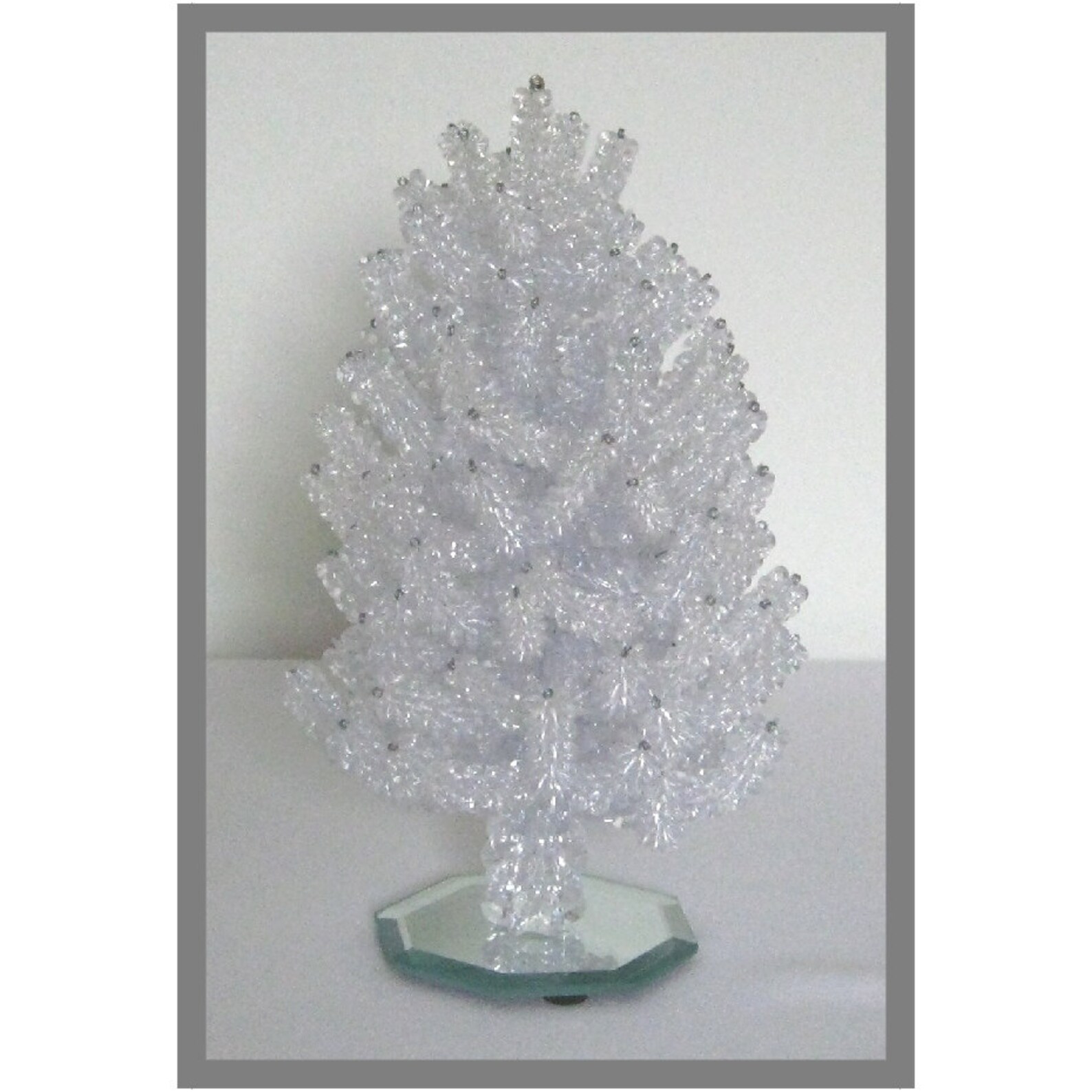 Crystal Beaded Tree Beading Pattern / Tutorial PDF Step-by-step ...