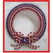 Americana Beaded Wreath Safety Pin and Beading Pattern / Tutorial PDF ...