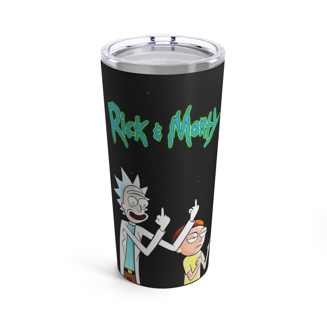 Rick and Morty Tumbler 20oz - Etsy