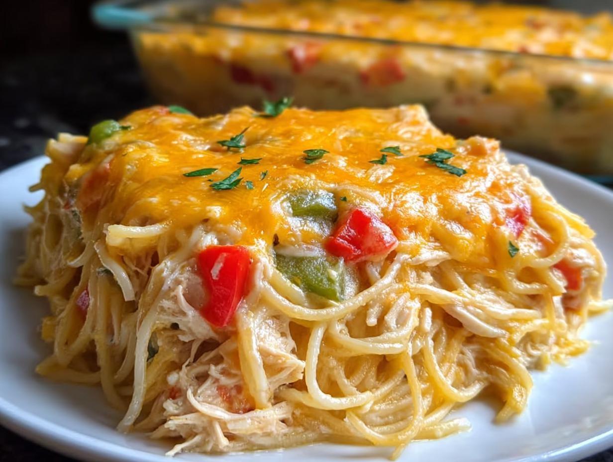 Creamy Cheesy Spaghetti - Digital Recipe Card | Printable PDF | Quick ...