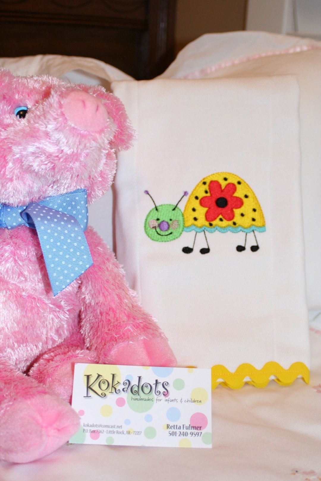 Lady Bug Burp Cloth, Bug Burp Cloth, Embroidered Burp Cloth ...