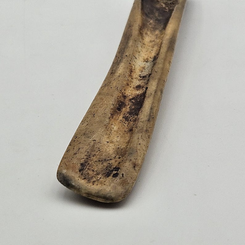 Historic Era Native American Bone Fleshing Tool / Hide Scraper With ...