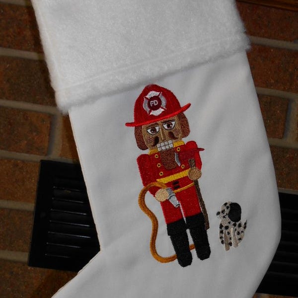 Fireman Nutcracker - Etsy