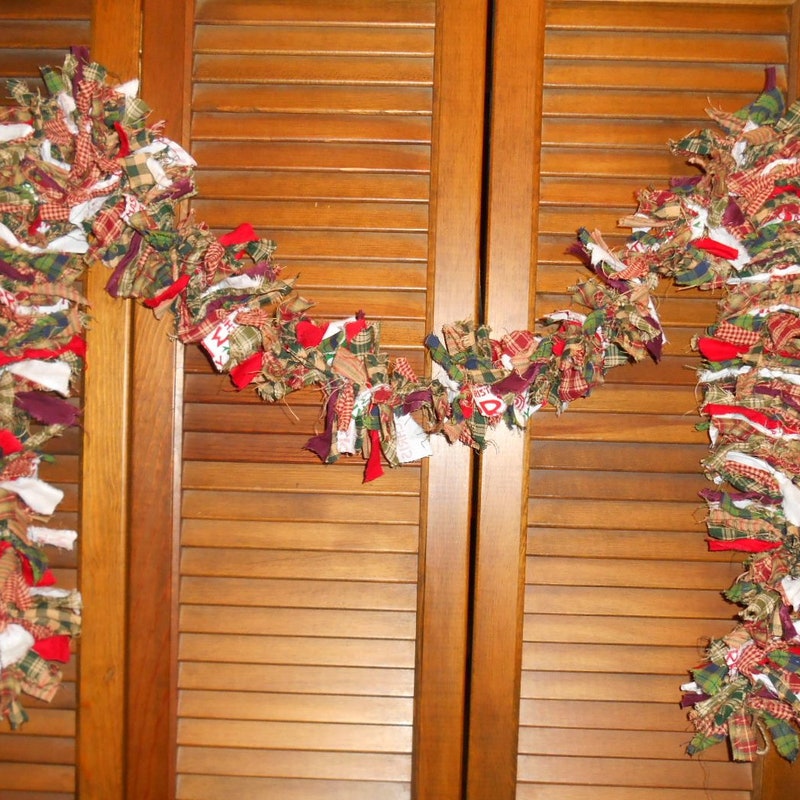 Rag Garland - Etsy