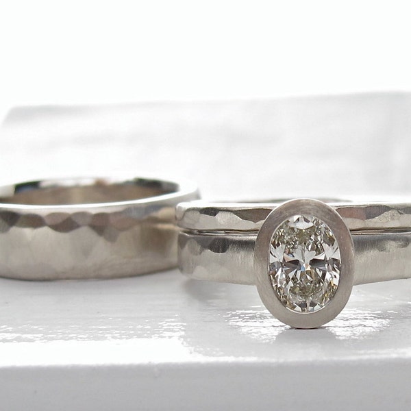 Bezel Set Diamond - Etsy