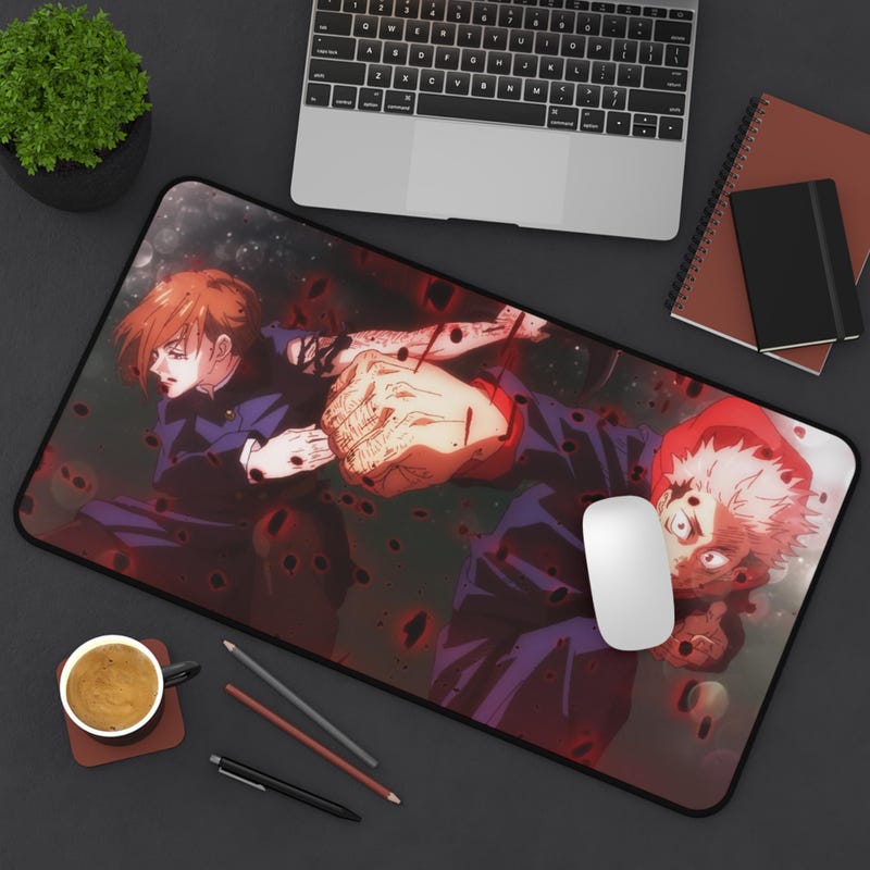 Jujutsu Kaisen Mouse Pad - Etsy