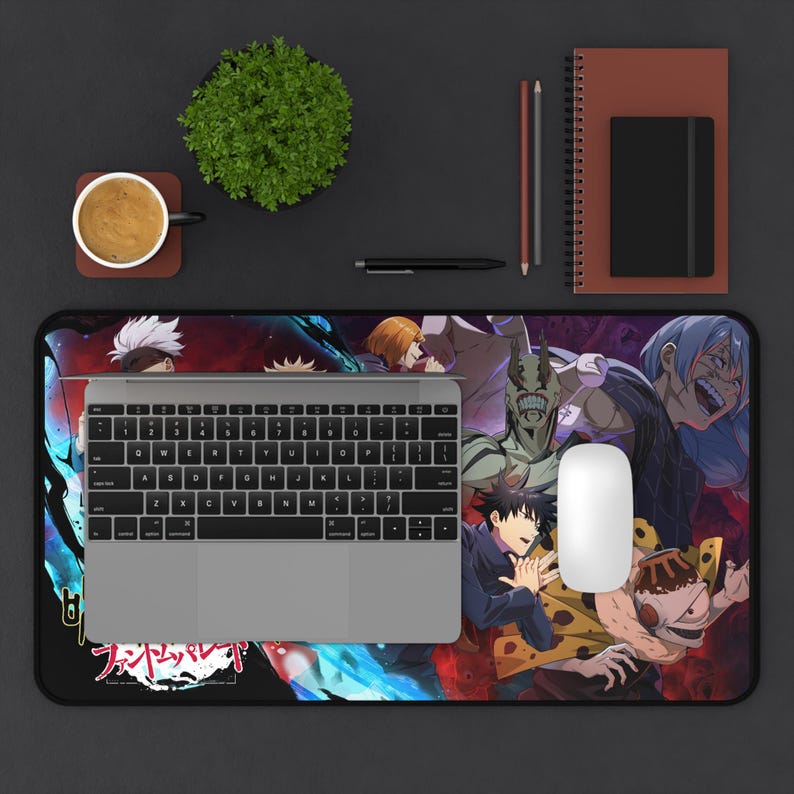 Jujutsu Kaisen Dynamic Cast Desk Mat - Etsy