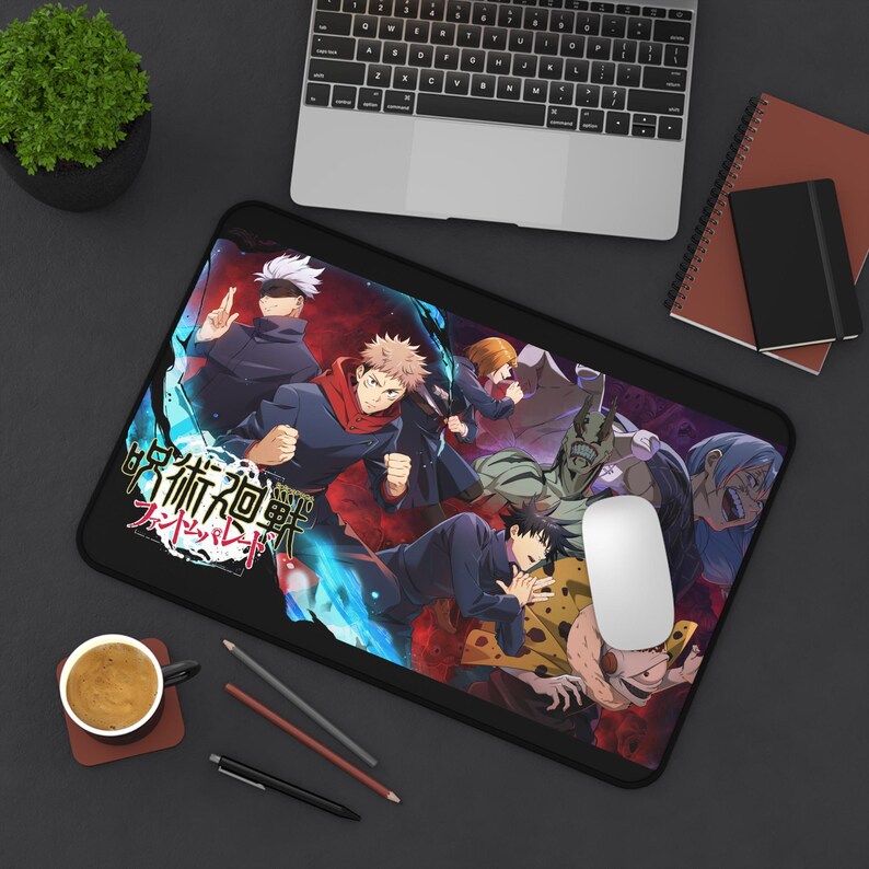 Jujutsu Kaisen Dynamic Cast Desk Mat - Etsy