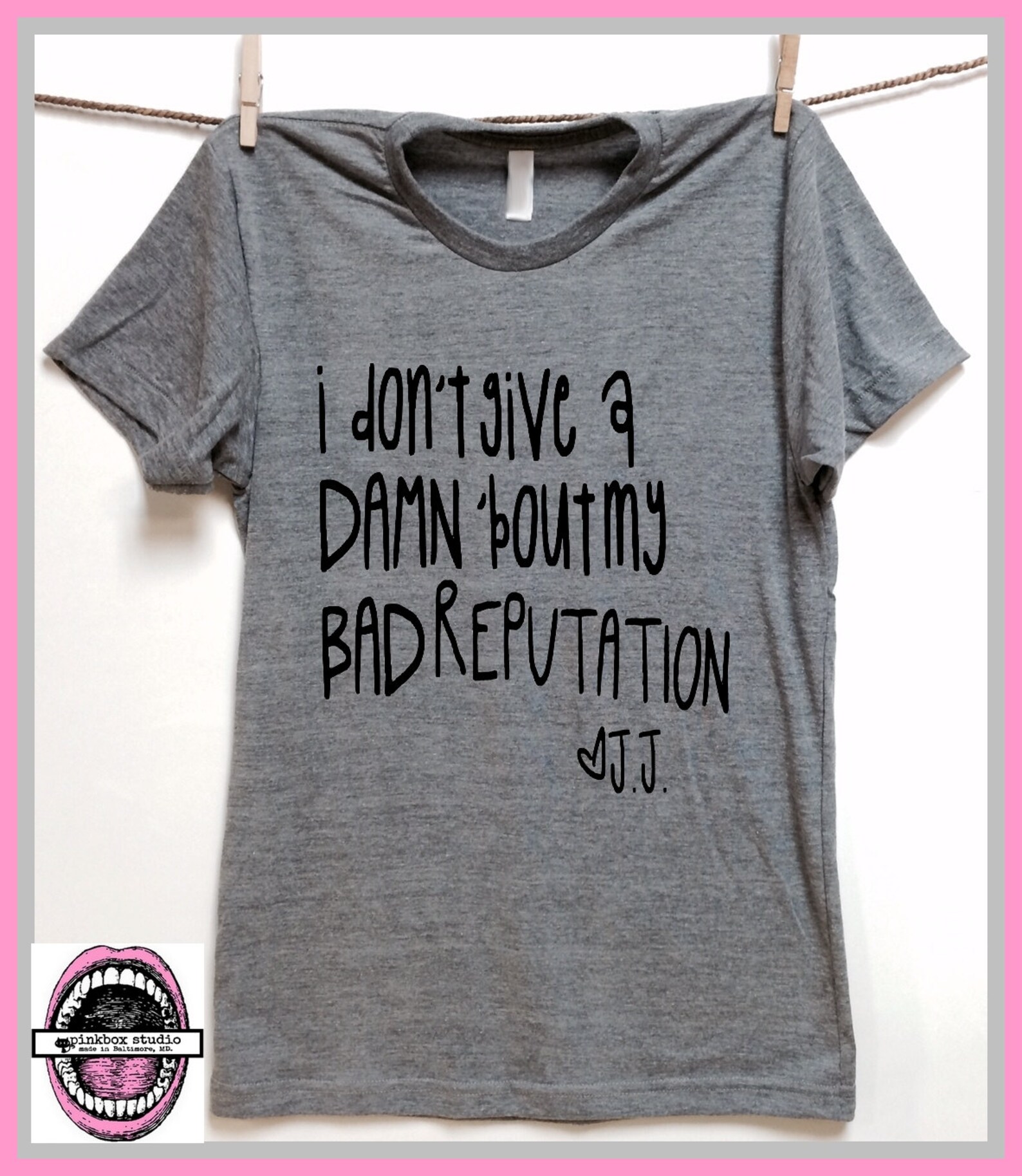 Joan Jett. I don't give a damn bout my bad reputation. | Etsy