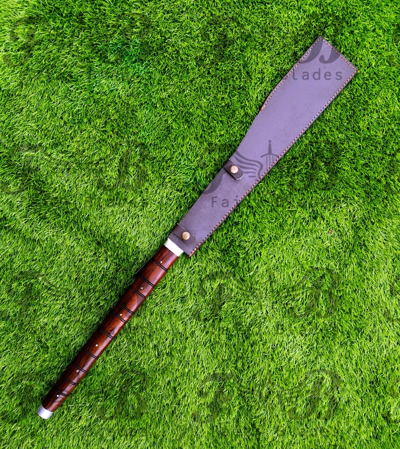 PERSONALIZED MACHETE, 33 Inches Long HANDMADE Machete, High Steel ...