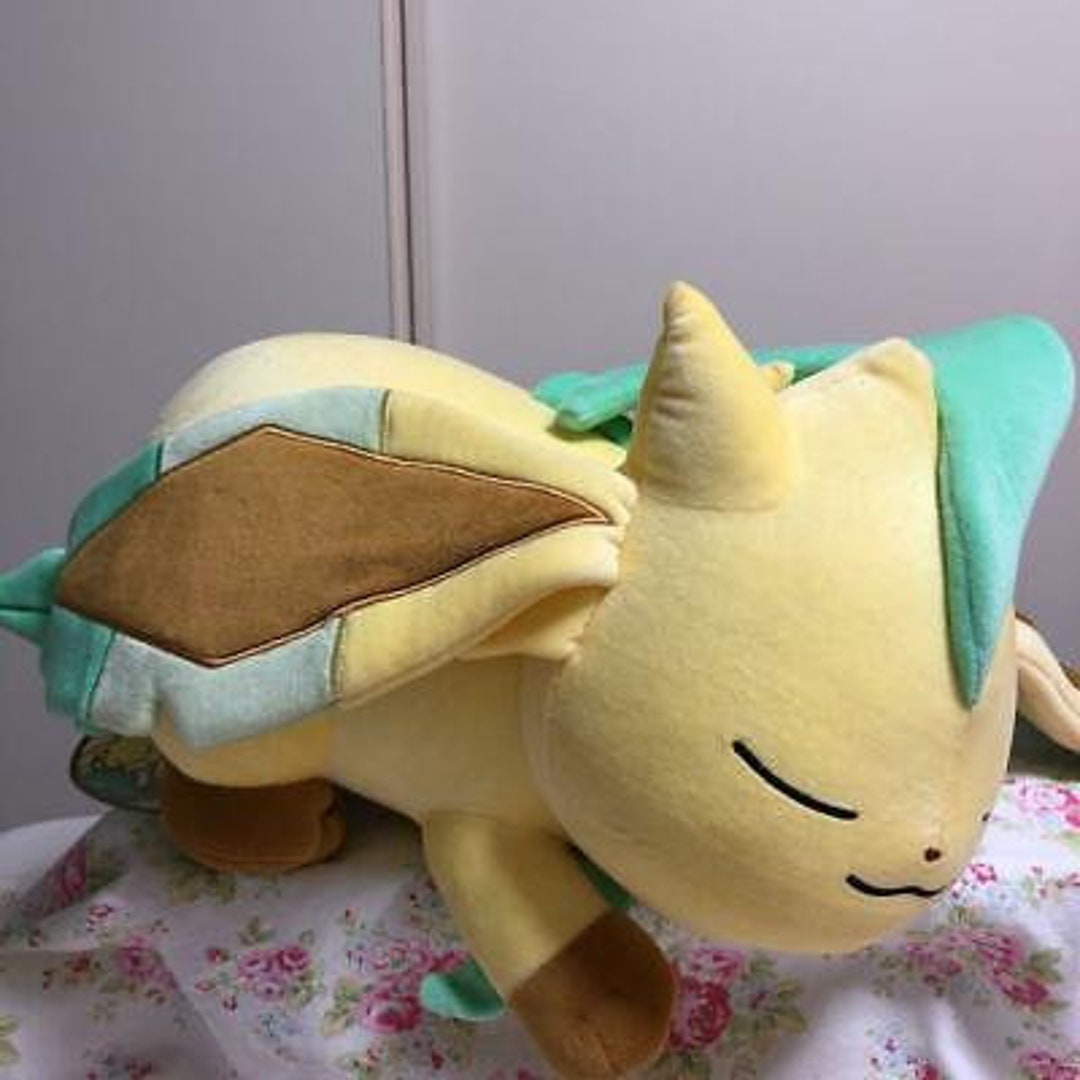 Leafeon Suya Suya Sleeping Plush Doll Stuffed Toy Pokemon - Etsy