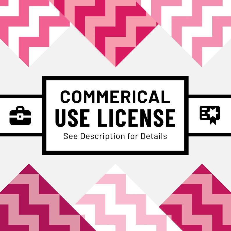 Bright Pink Chevrons Pattern Geometric Digital Paper Pack Palette KPA3 ...