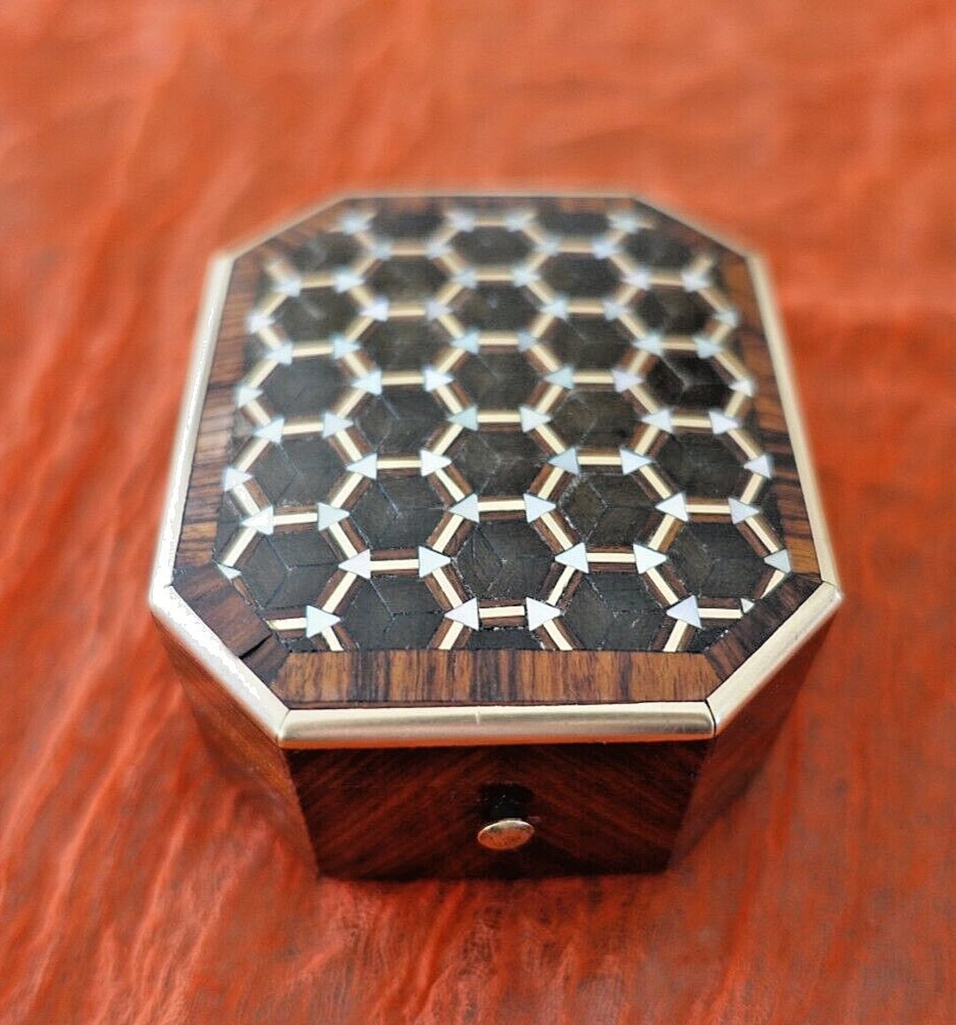Magnificent Napoleon III Pocket Watch Box Boulle Marquetry Pocket Watch ...