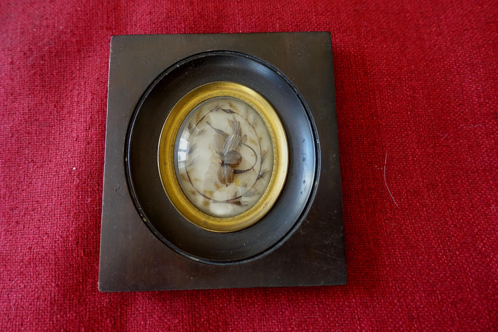 Memento Mori Hair Work Reliquary XIX - Etsy