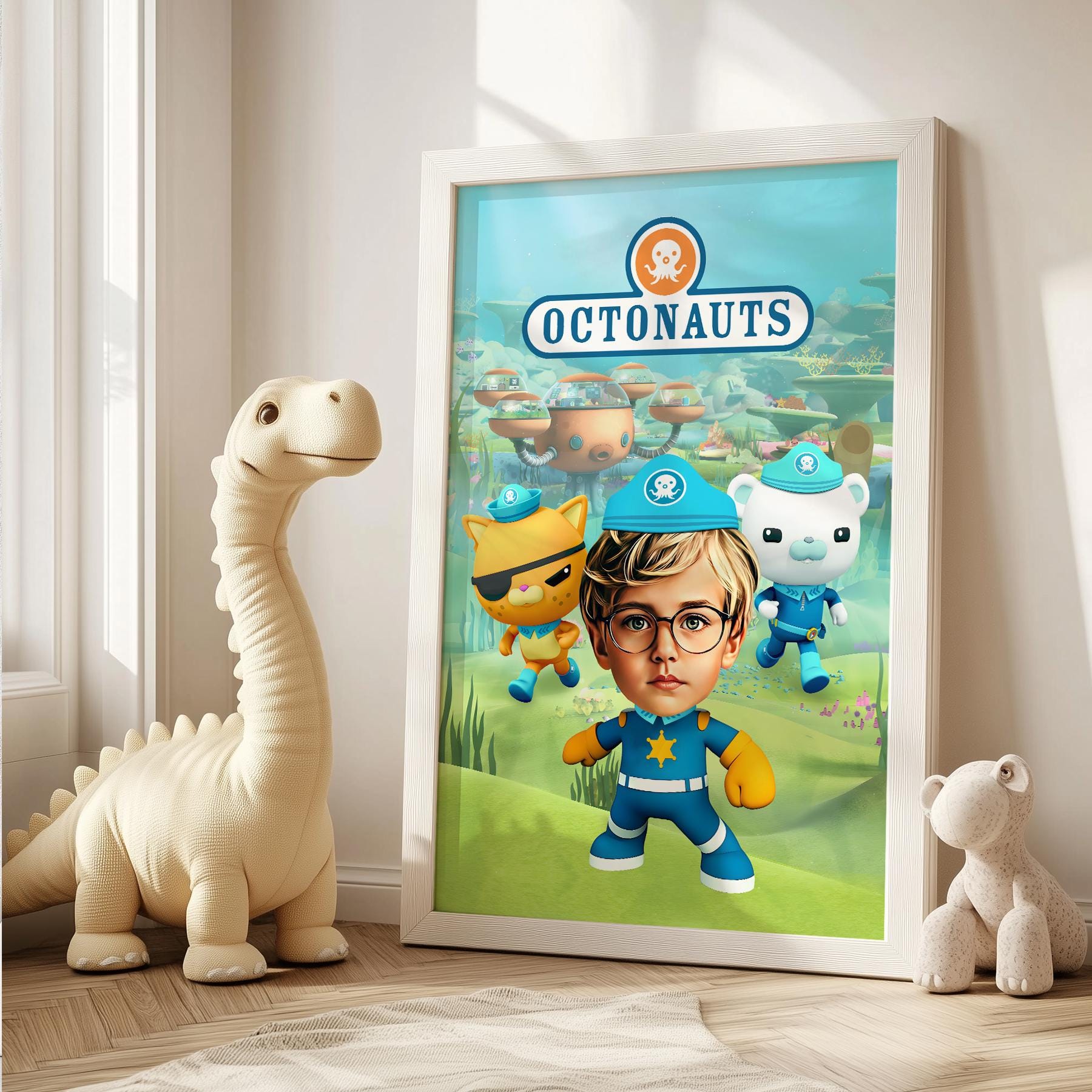 Custom Octonauts Portrait From Photo Custom Boy and Girl Portrait ...