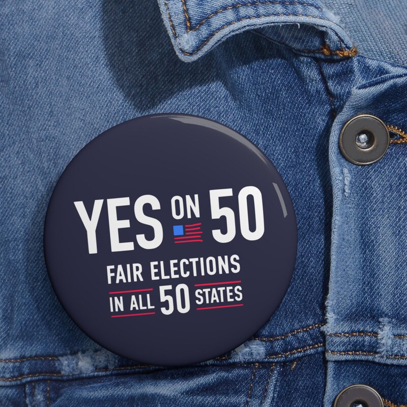 Political Button - Etsy
