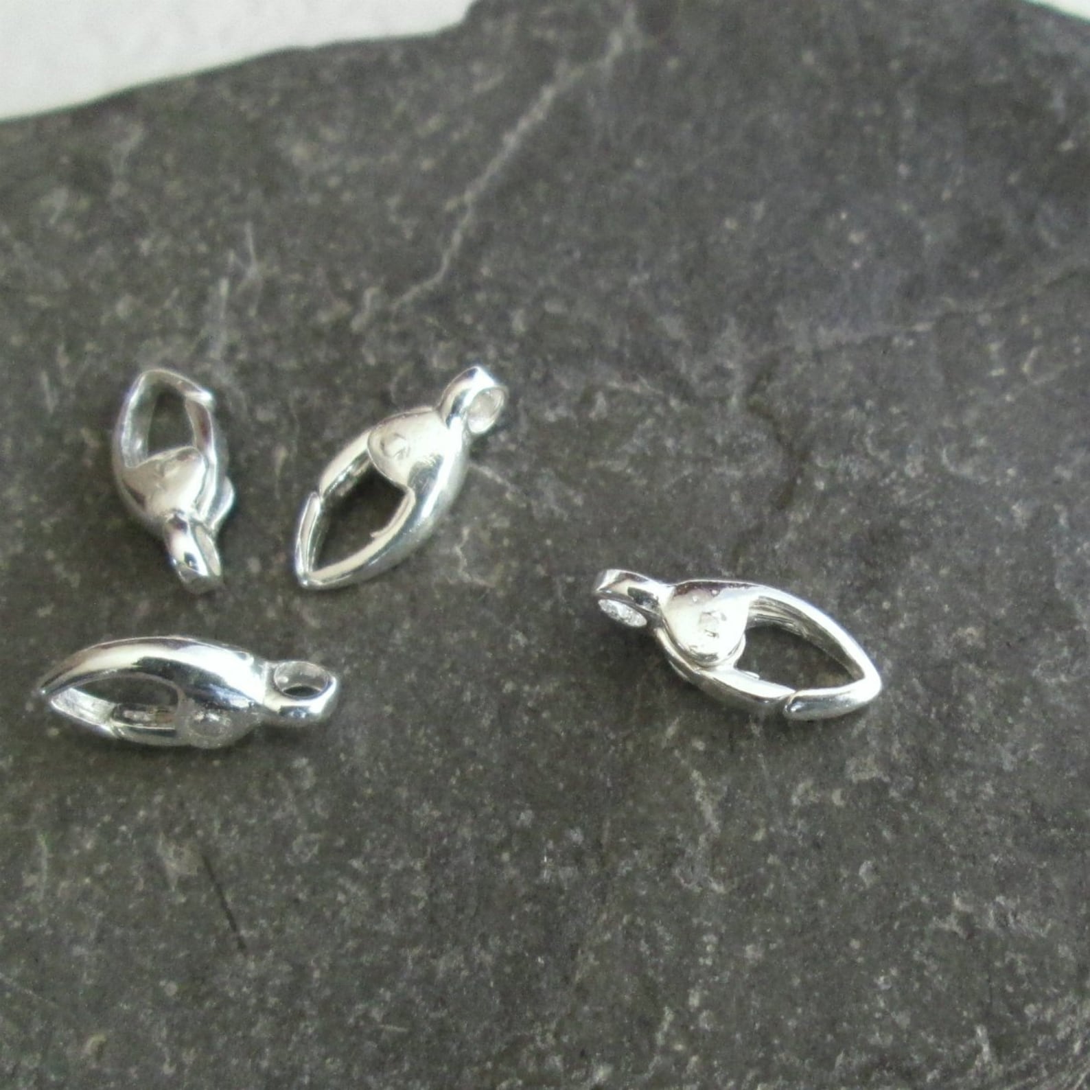 Self Closing Sterling Silver Clasp No Trigger Disability - Etsy