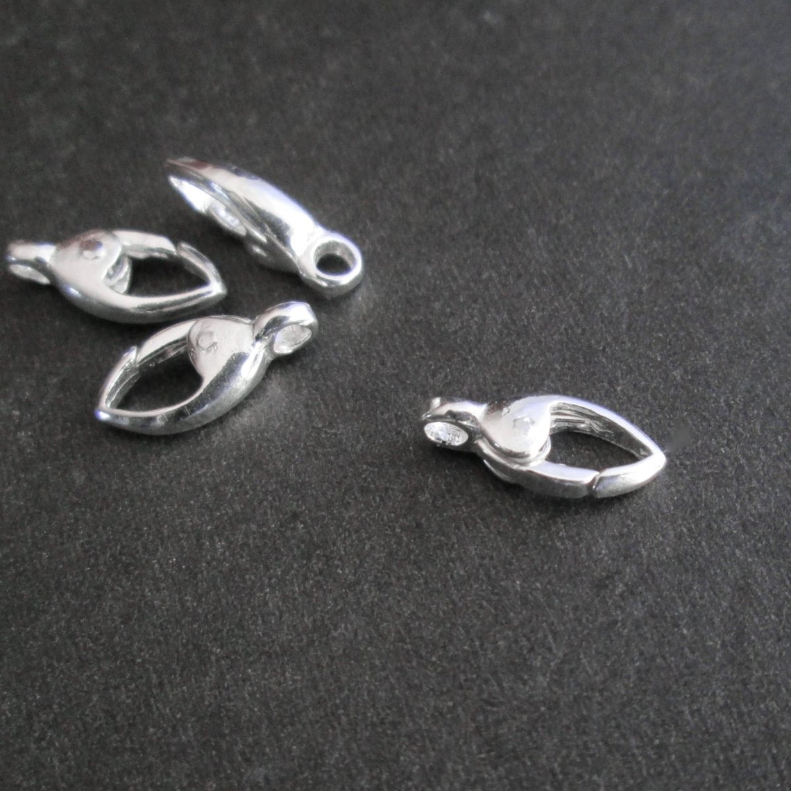 Self Closing Sterling Silver Clasp No Trigger Disability - Etsy