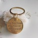 Do the Thing You Think You Cannot Do Keychain / Eleanor Roosevelt Quote ...