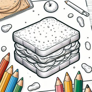 Food Coloring Pages | Birthday Cake Coloring Sheets| Birthday Cake ...