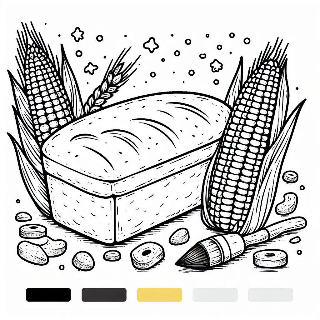 Food Coloring Pages | Birthday Cake Coloring Sheets| Birthday Cake ...
