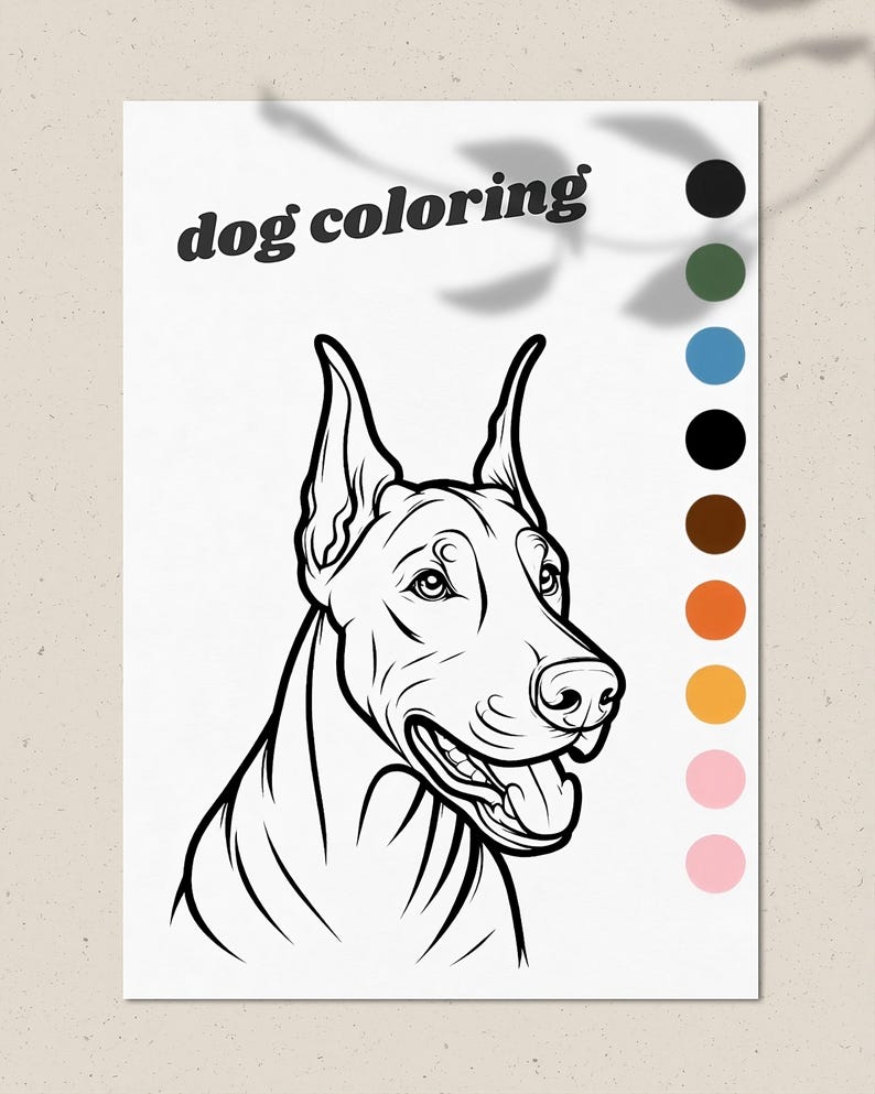 50 Fun Dog Coloring Pages | Puppy Coloring Pages for Kids | Animal ...