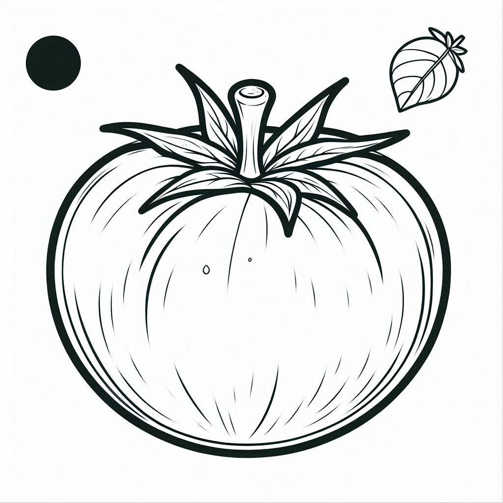 Printable Fruit & Vegetable Coloring Pages for Kids - Fun Creative ...