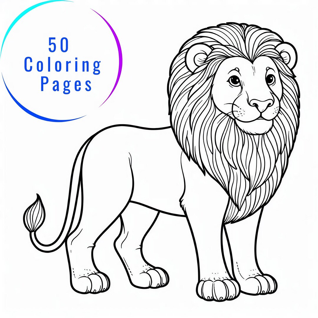 50 Cute Animal Printable Coloring Pages - Fun and Creative Activities ...
