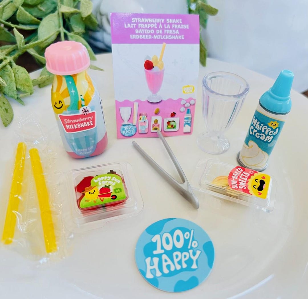 MGA Miniverse Make It Mini Food - Diner Series 1 - Strawberry Shake - Etsy