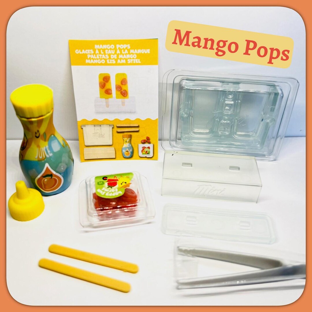 MGA Miniverse Make It Mini Food Café Series 3 Mango Pops - Etsy