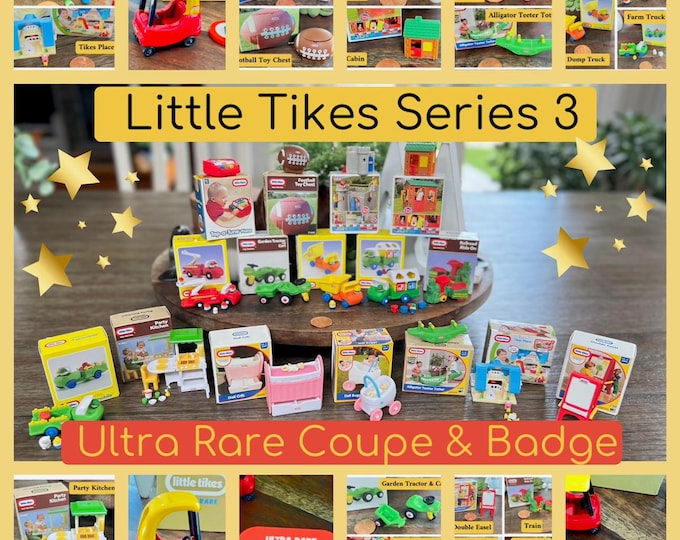 Mini Little Tikes Series 3 MGA Miniverse Miniature Scale Toys - Etsy