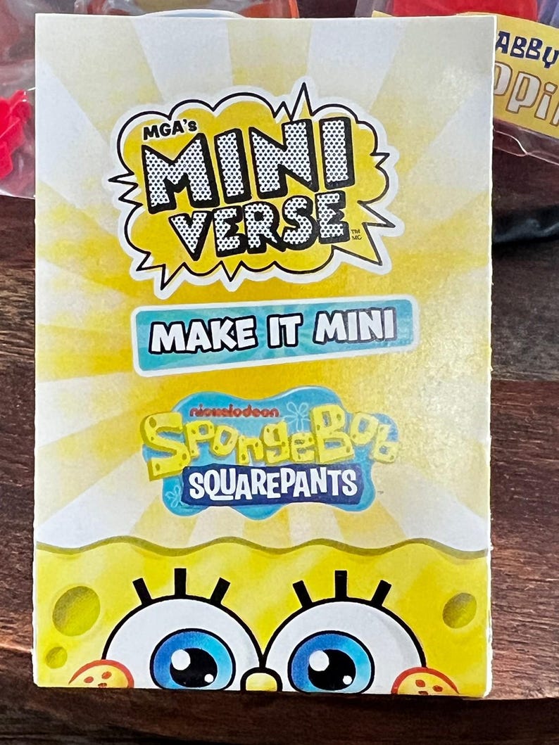 MGA Miniverse - "spongebob" - Chum Bucket - Kit - Etsy
