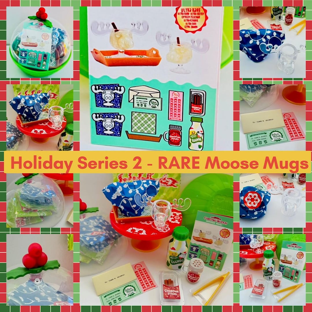 MGA Miniverse 2024 Holiday Series 2 RARE Moose Mugs opened Ball Kit - Etsy