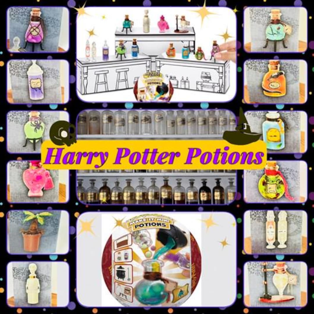 MGA Miniverse Make It Mini Harry Potter Potions Series 1 You Pick - Etsy