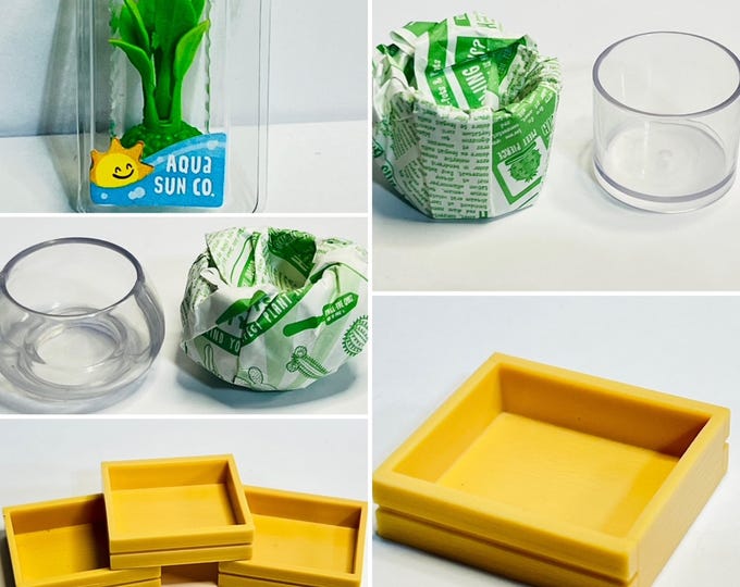 MGA Miniverse - Make It Mini - Misc. Crates, Aquarium Plants, Fish ...