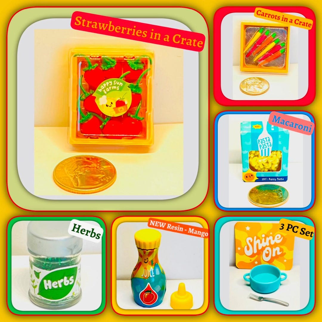 MGA Miniverse - Make It Mini - "foods, Cooking & NEW Resin" - You Pick ...