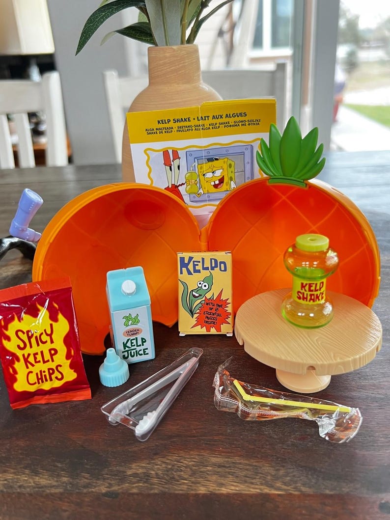 MGA Miniverse - "spongebob" - Kelp Shake - Kit - Etsy