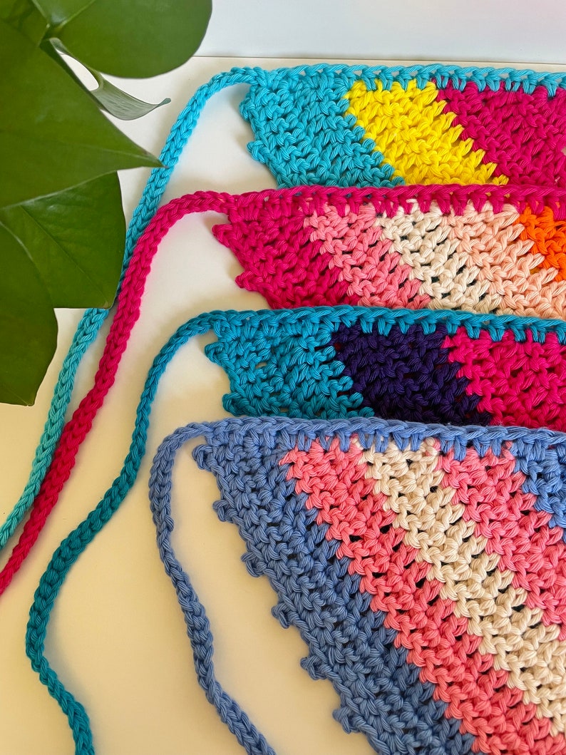 Transgender Pride Flag Crochet Bandana - Etsy