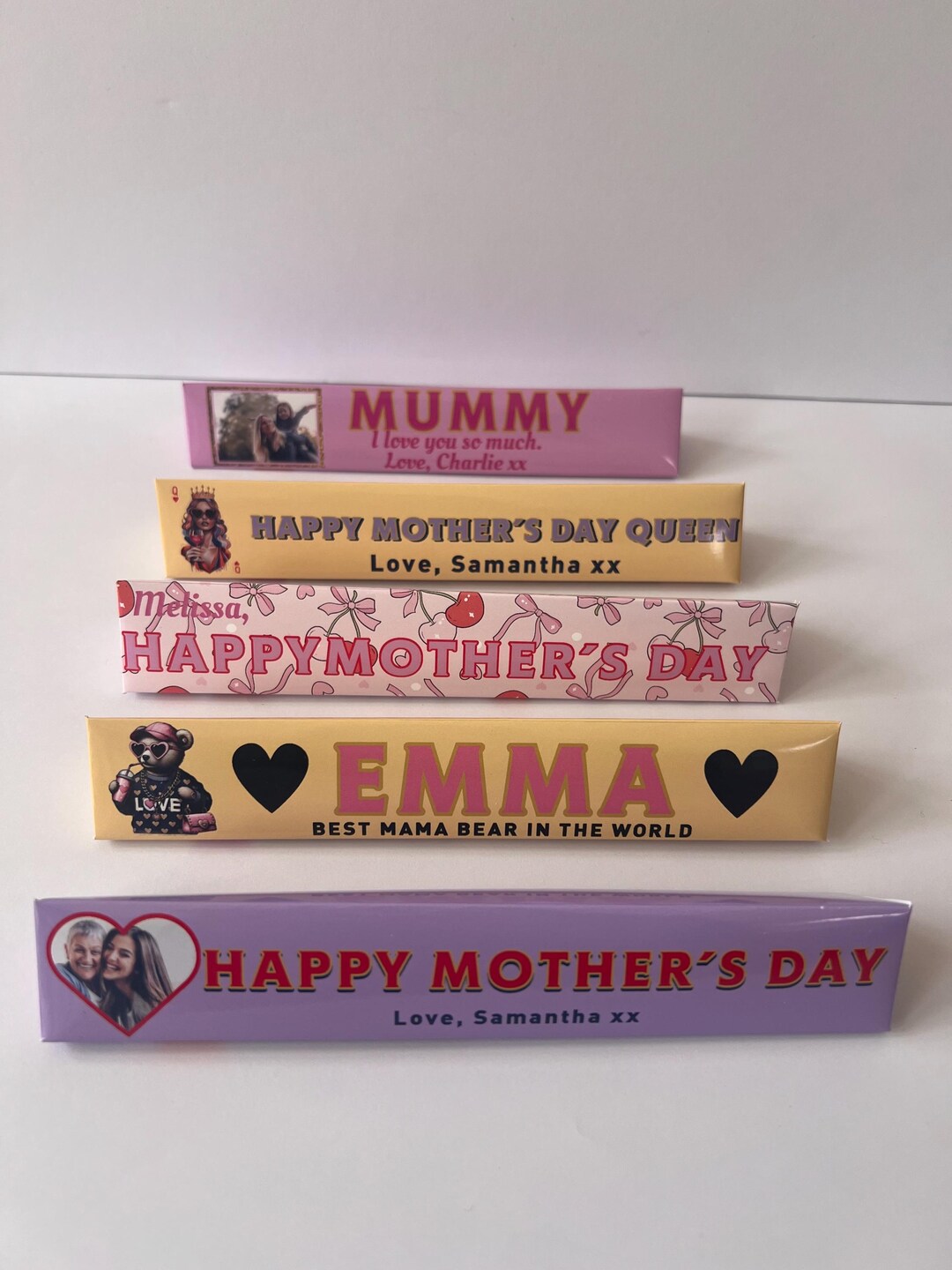 Custom Chocolate Bar, Personalised Chocolate for Mum,chocolate Bar for ...