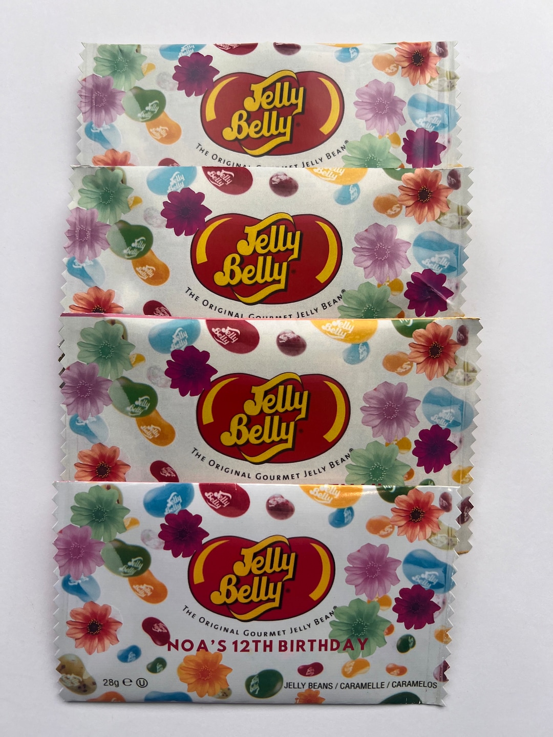 Jelly Bean Customised Wrapper,custom Party Food Wrapper for Birthday ...