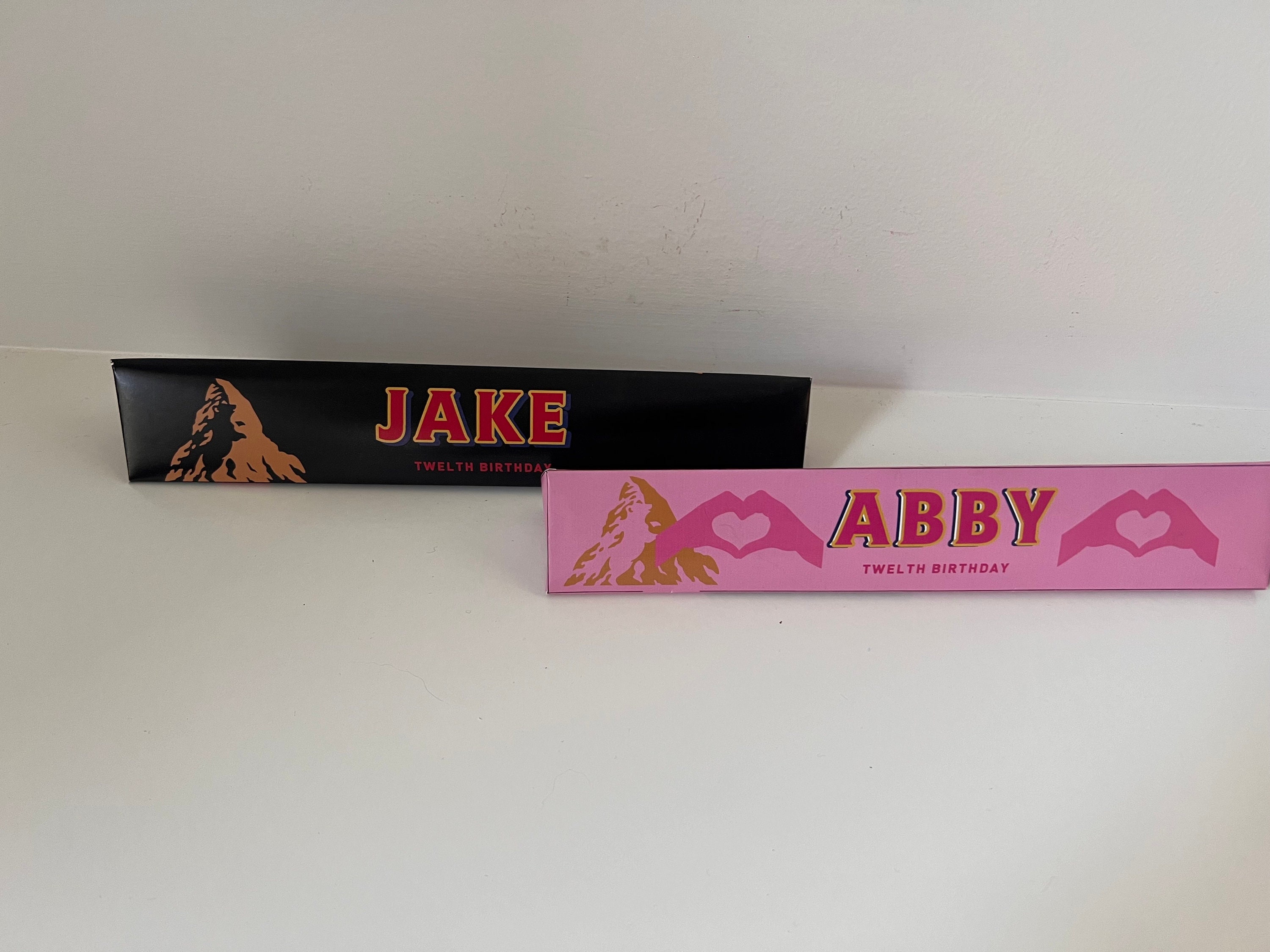 Custom Chocolate Log Bar, Personalised Chocolate Bar, Custom Chocolate ...