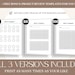 Printable Row Counters for Knitting and Crochet, Row Trackers, Row ...