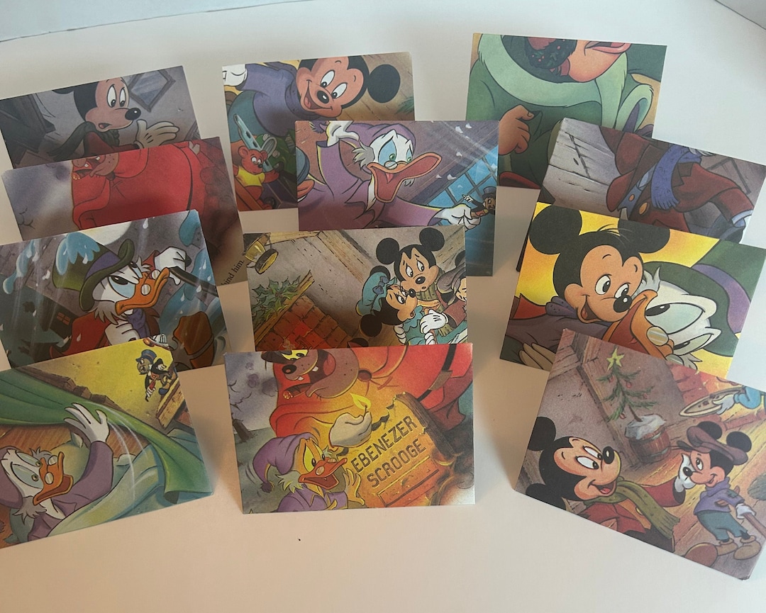 Cartoon Envelopes Mickey Mouse Gift Card Holder Vintage - Etsy