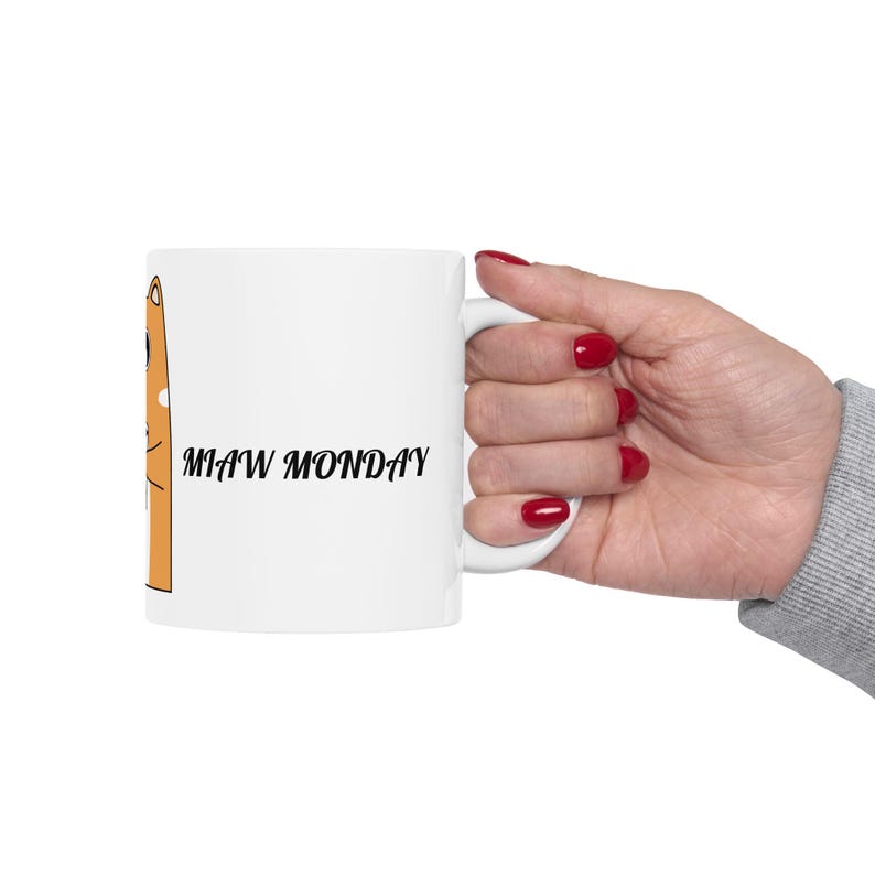 Cat Ceramic Mug, Funny Cat Coffee Cup, Cat Lover Gift, Me Time Mug ...