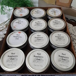 Red Raspberry Jam - Etsy
