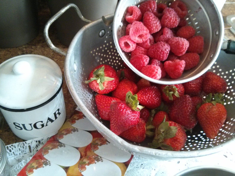 Red Raspberry Jam | Etsy