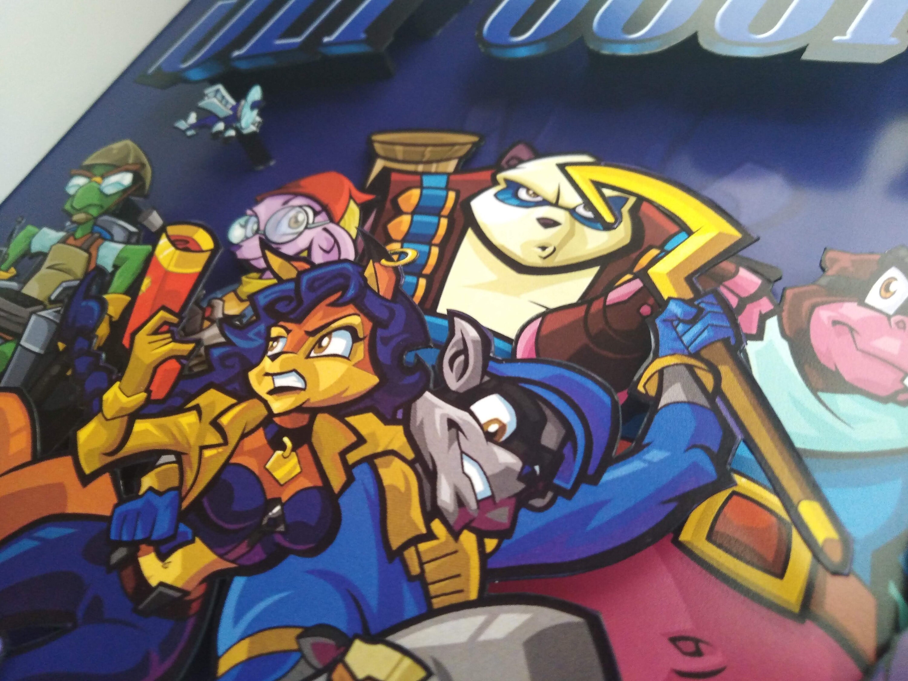 Sly Cooper PS2 Shadow Box Diorama - Unique Handcrafted Gaming Art ...
